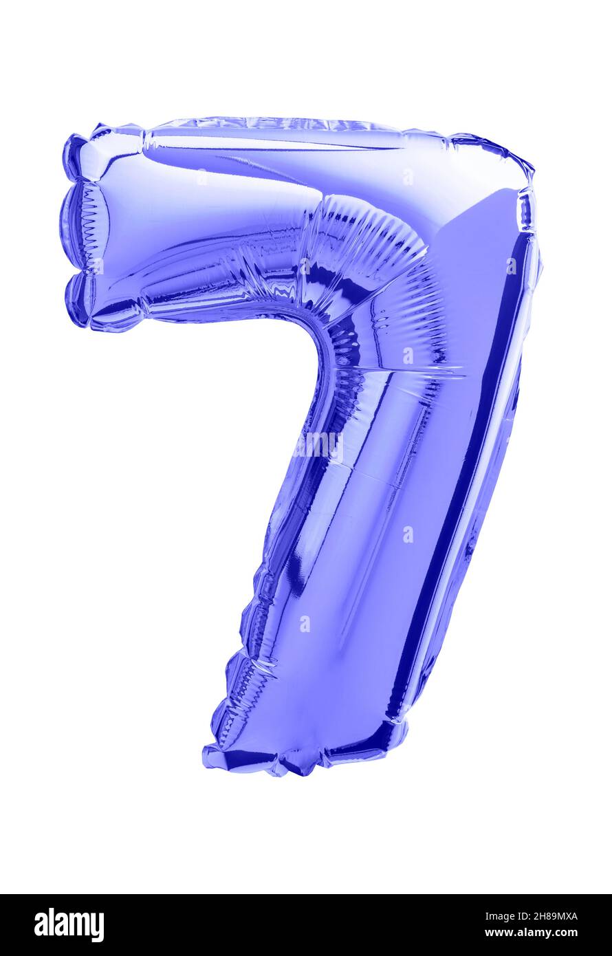 Number 7 Balloon High Resolution Stock Photography and Images - Alamy