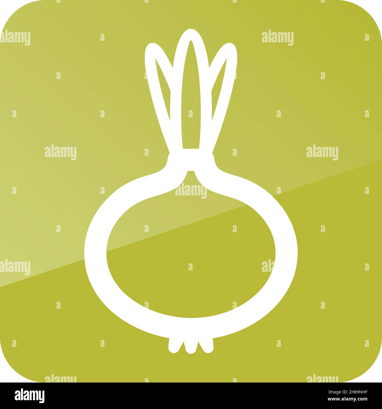 Onion outline icon. Vegetable vector illustration eps 10 Stock Vector ...