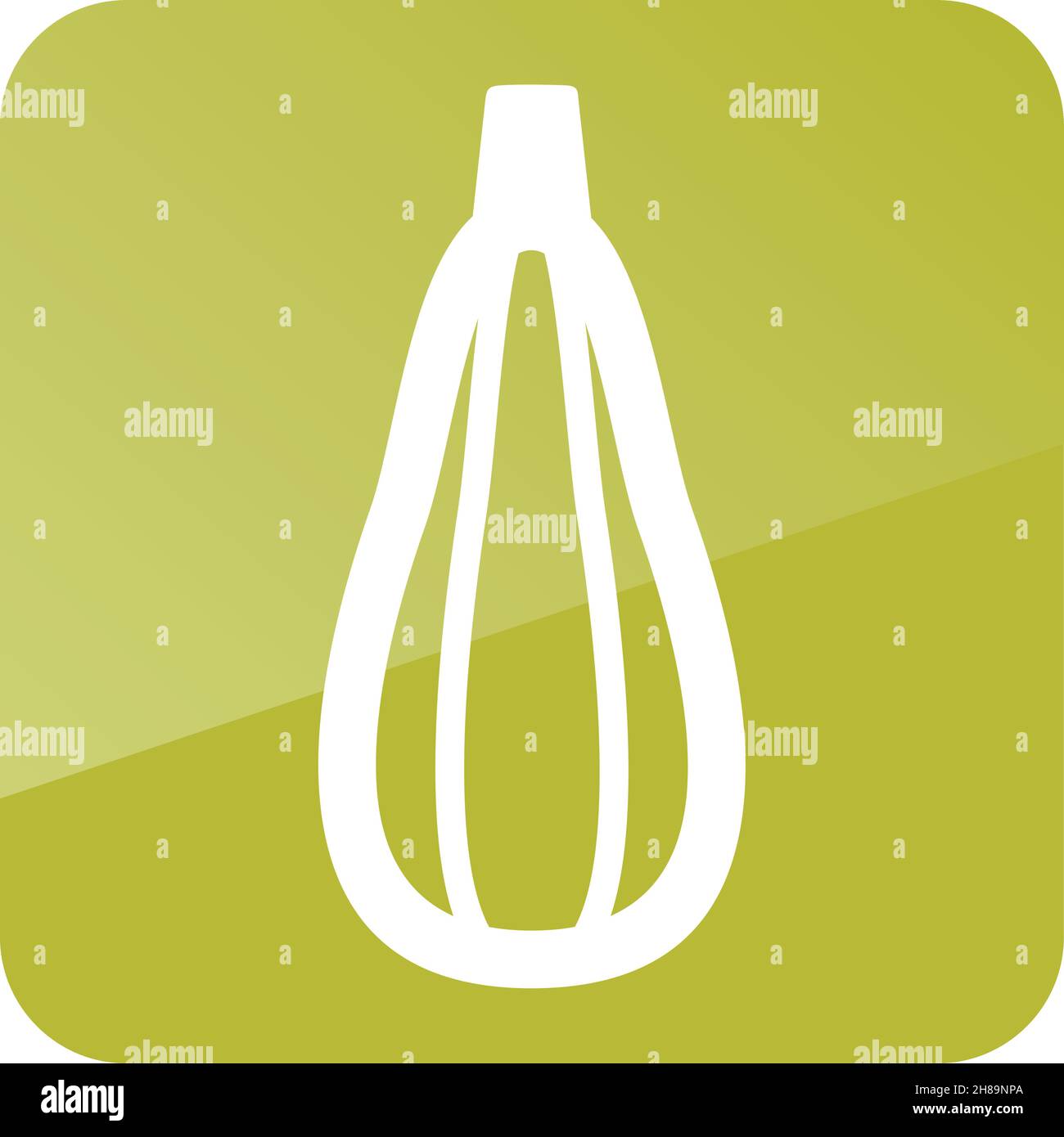 Zucchini outline icon. Vegetable vector illustration eps 10 Stock ...