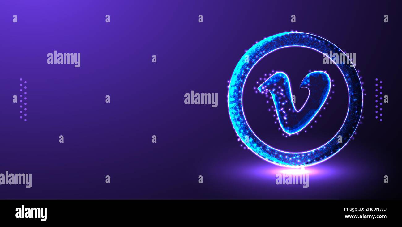 vimeo social media marketing background vector illustration Stock ...