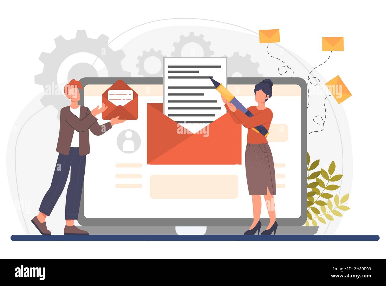 Sending career Stock Vector Images - Alamy