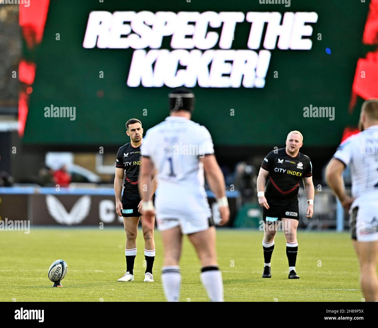 Respect the kicker hi-res stock photography and images - Alamy