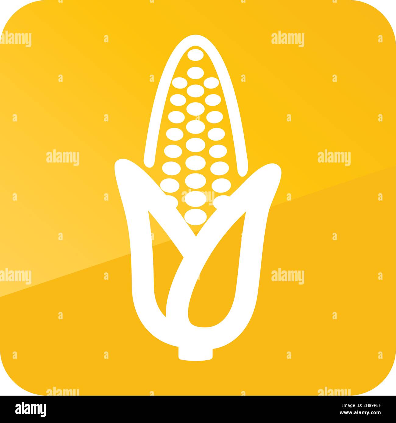 Corn outline icon. Vegetable vector illustration eps 10 Stock Vector ...
