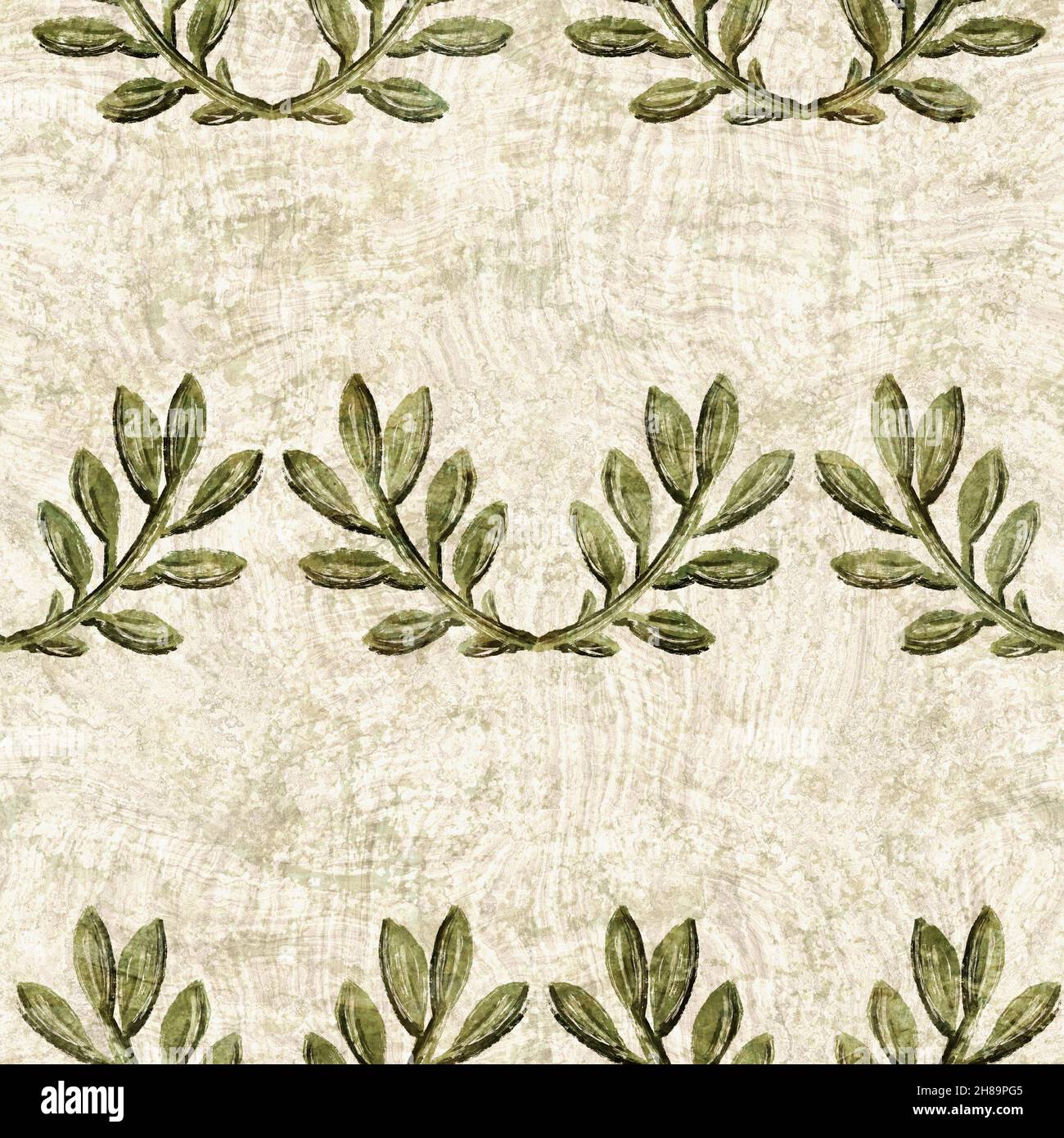 Desert plant on sand texture seamless raster pattern. Organic succulent ...