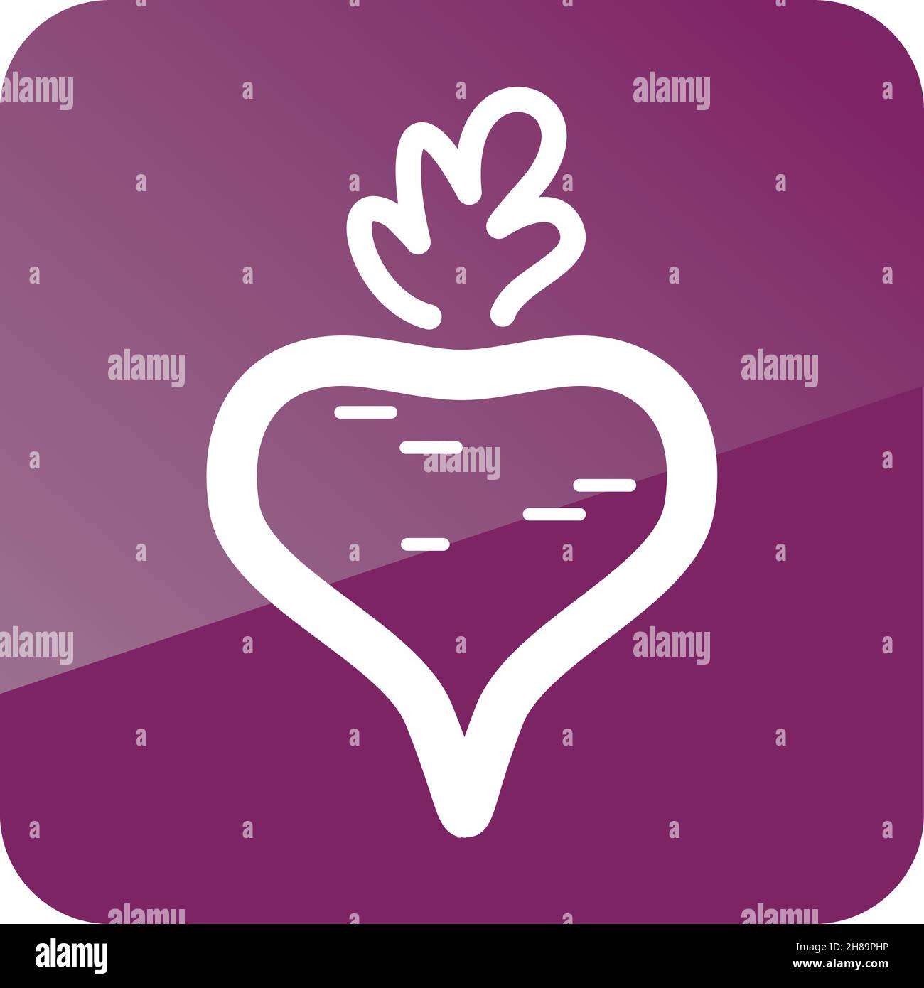 Beet outline icon. Vegetable vector illustration eps 10 Stock Vector ...