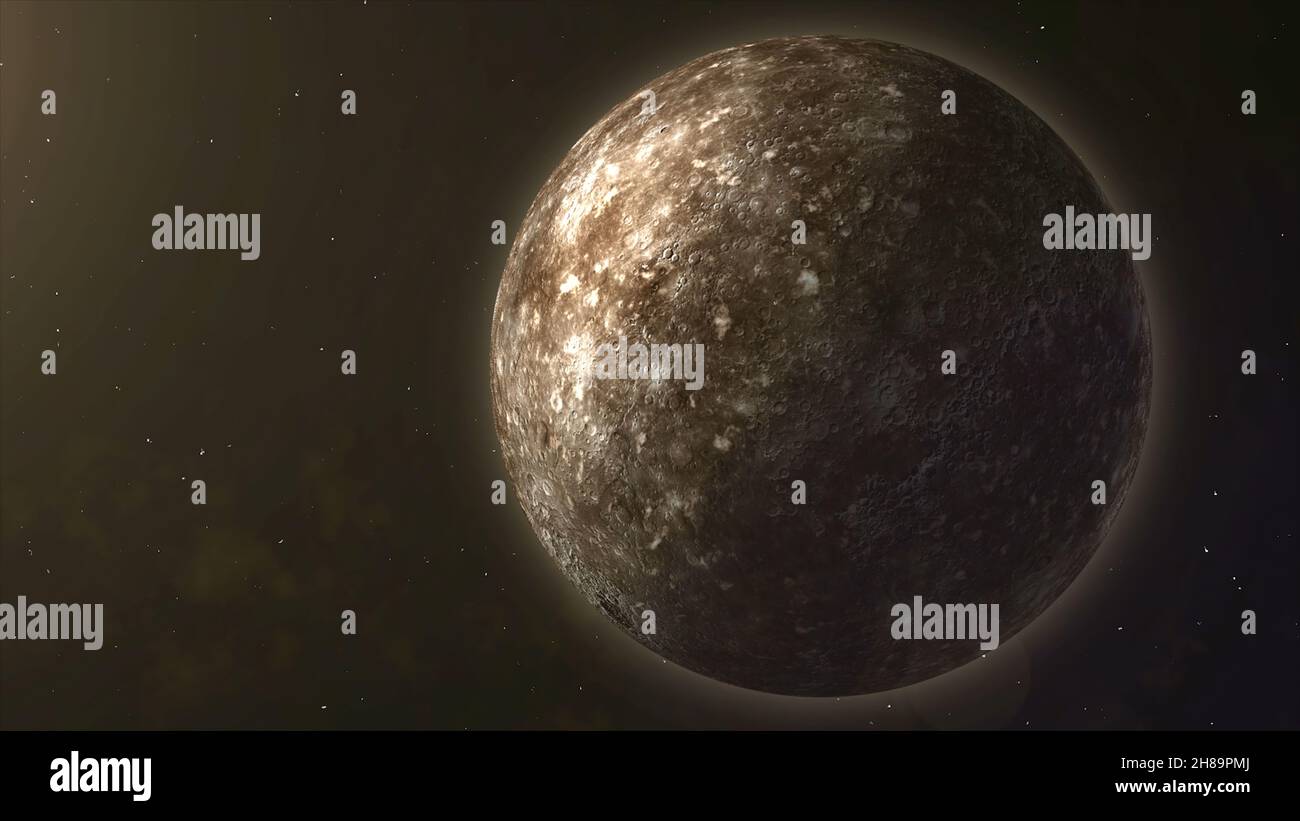 Solar System - Mercury. It is the smallest and closest to the Sun of ...