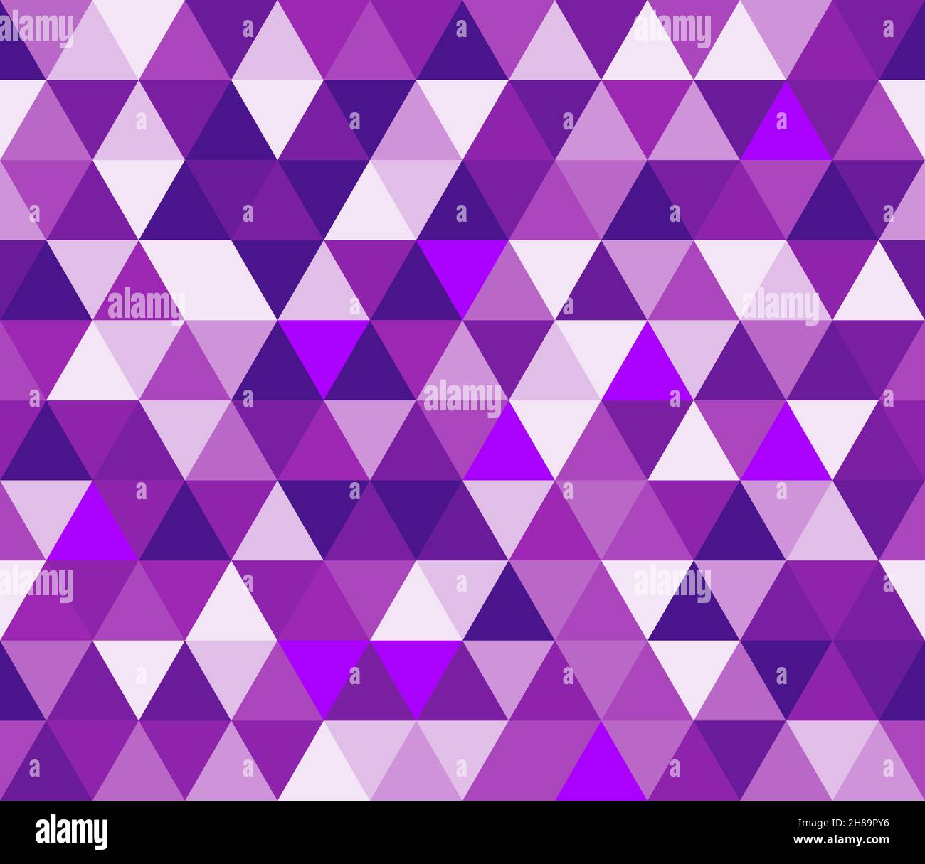 Purple triangular seamless pattern. Geometric vector background ...