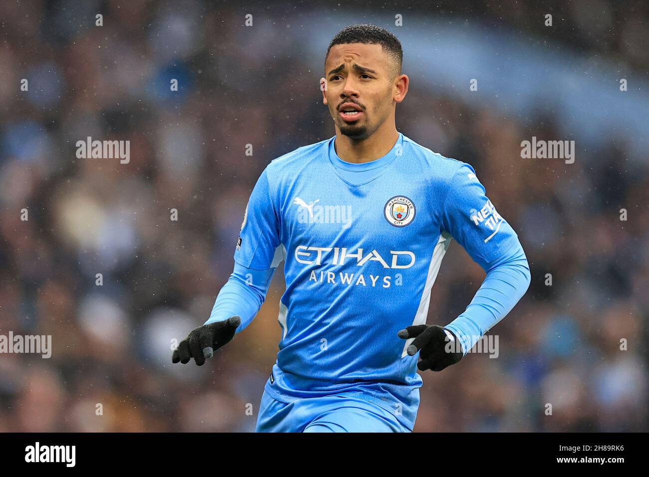 Gabriel Jesus #9 of Manchester City Stock Photo - Alamy