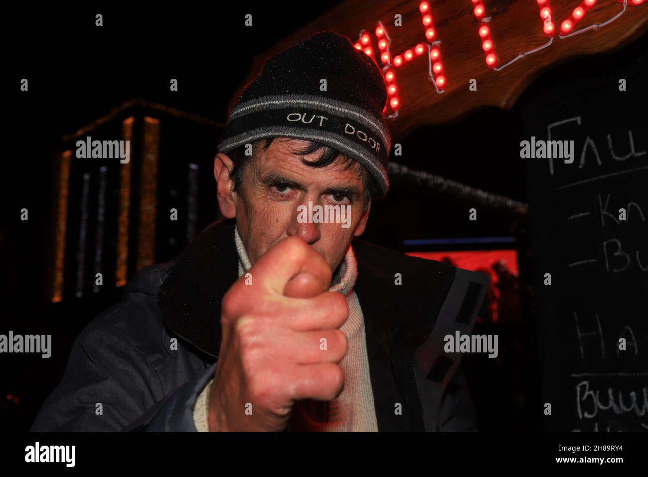 Person insulting hi-res stock photography and images - Alamy