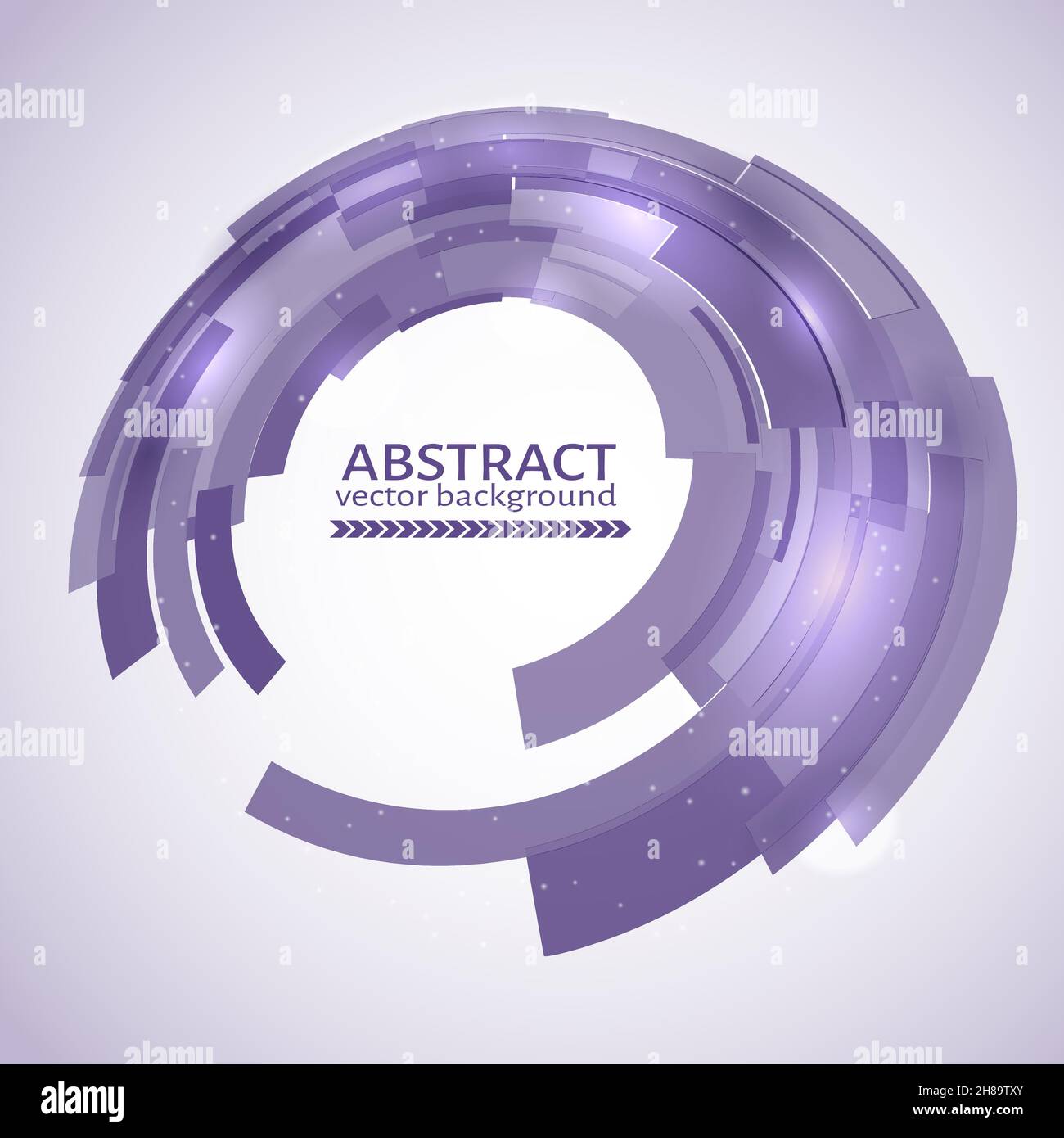 Ultra violet technology abstract circle background. Easy to edit design ...