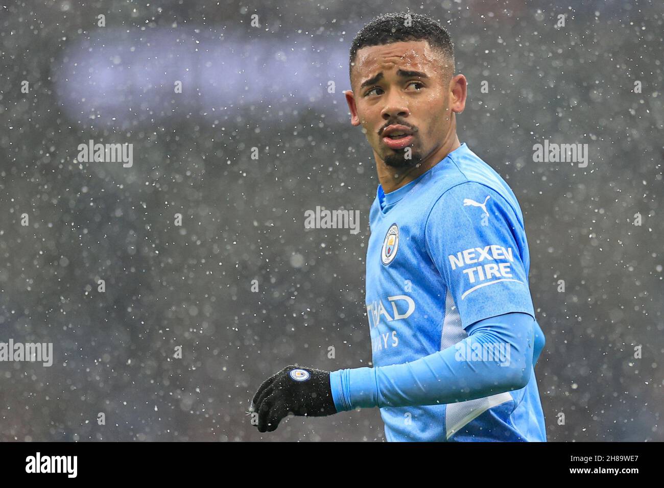 Gabriel Jesus #9 of Manchester City Stock Photo - Alamy