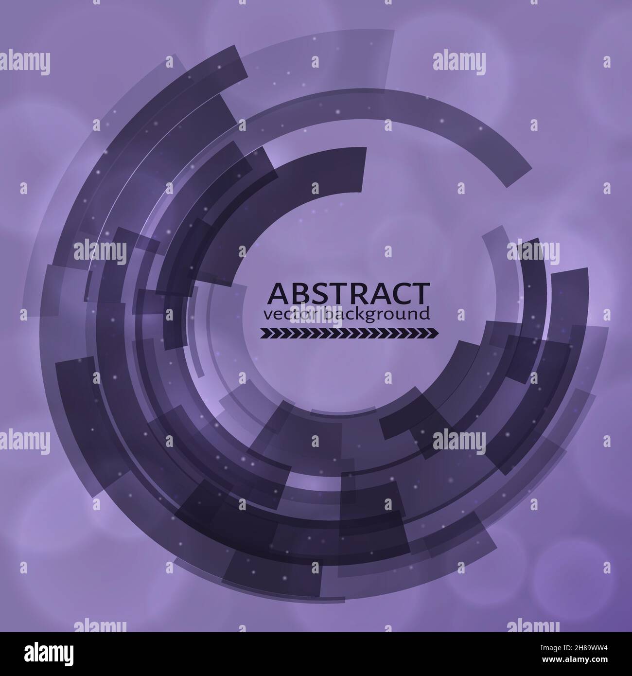 Ultra violet technology abstract circle background. Easy to edit design ...