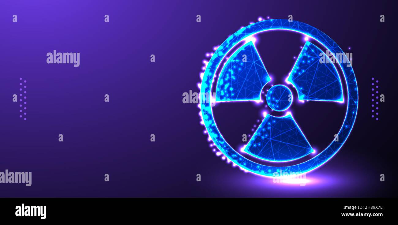 warning chemical low poly wireframe Stock Vector Image & Art - Alamy