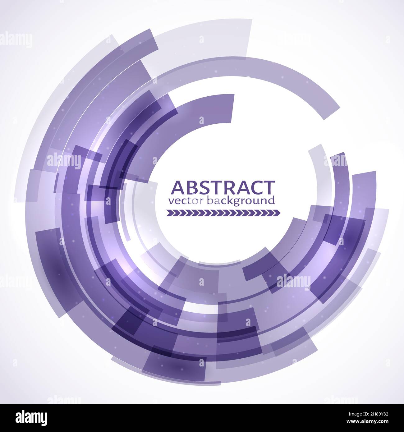 Ultra violet technology abstract circle background. Easy to edit design ...