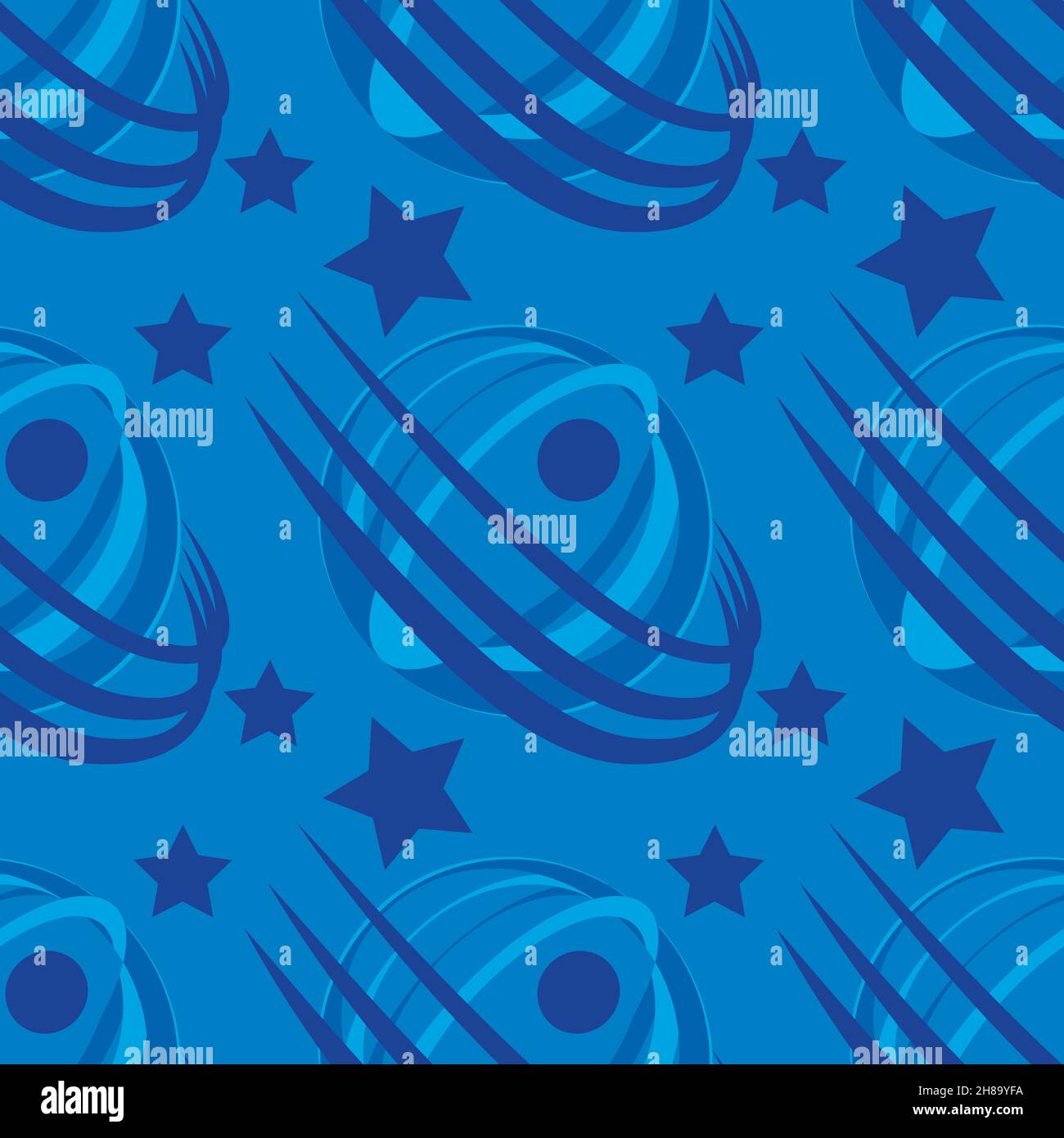 Seamless pattern, infinite texture - Illustration on a square ...