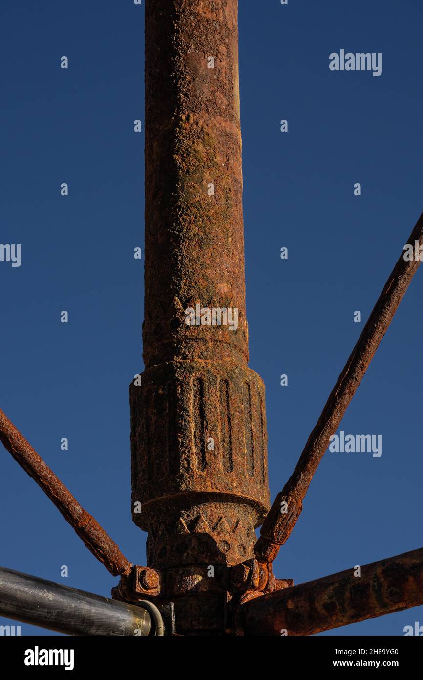 Old pier posts hi-res stock photography and images - Alamy