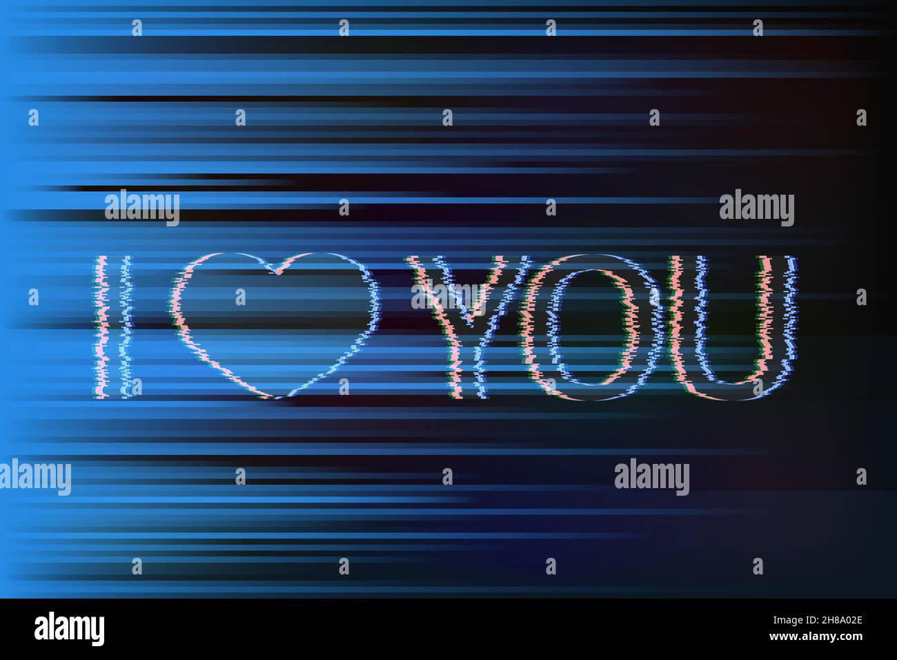 Distorted letters hi-res stock photography and images - Alamy