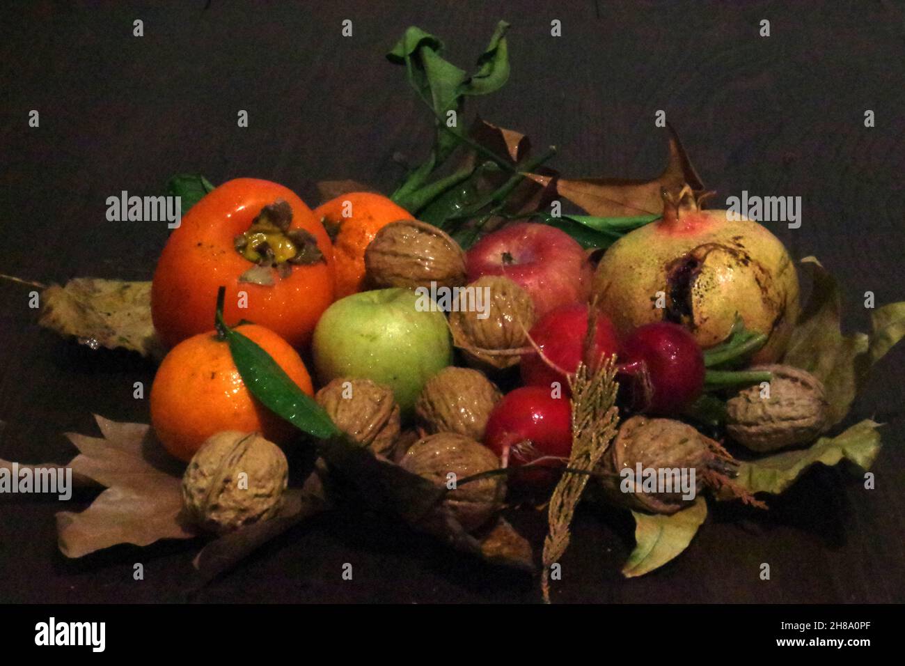Autumn, colors and flavors Stock Photo - Alamy