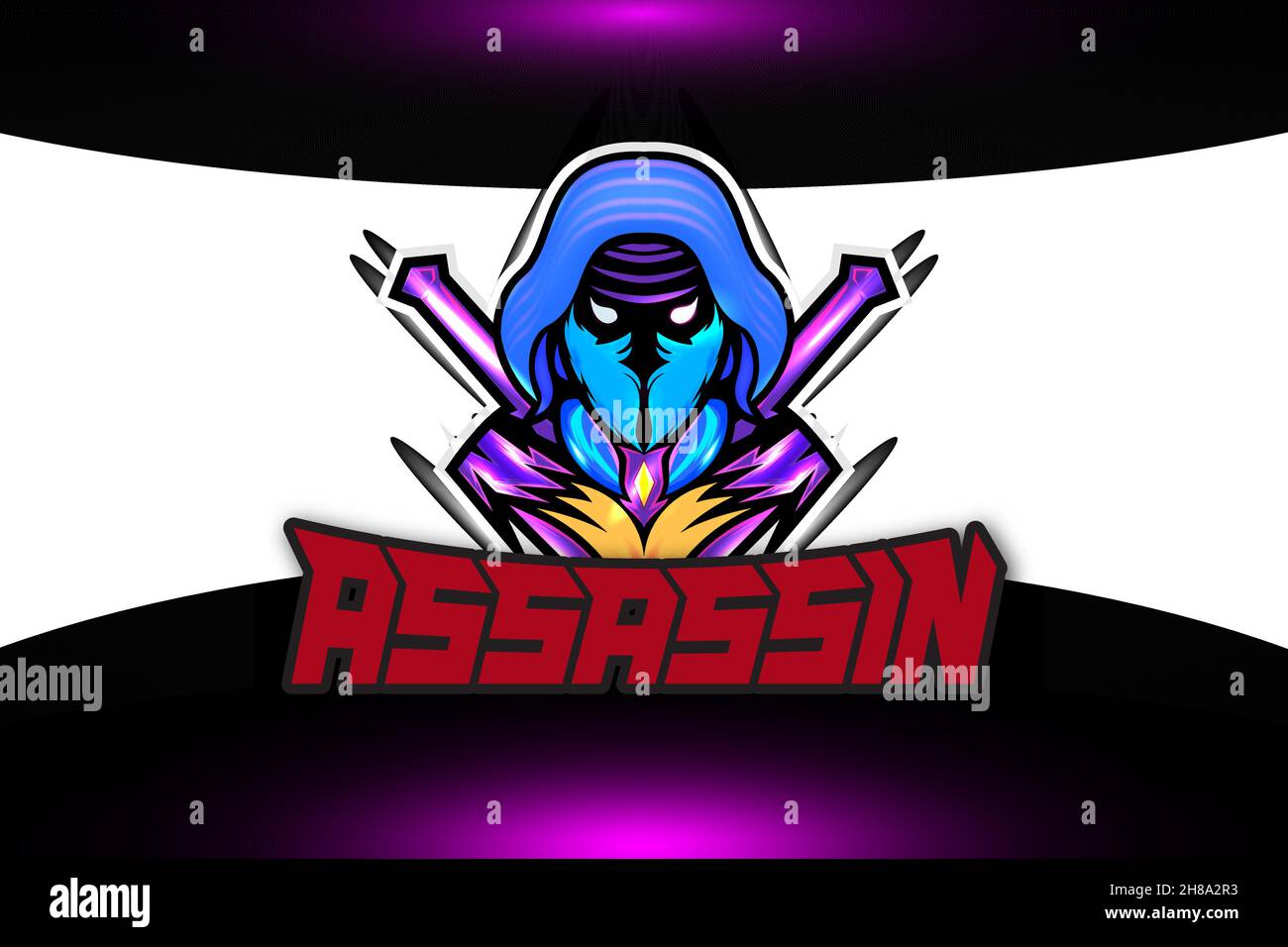 assassin gaming logo Stock Vector Image & Art - Alamy