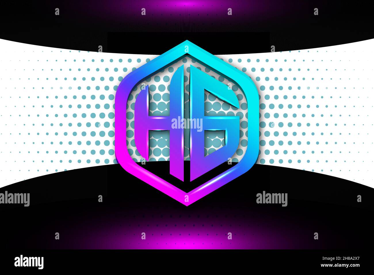 Letter H G gaming logo Stock Vector Image & Art - Alamy