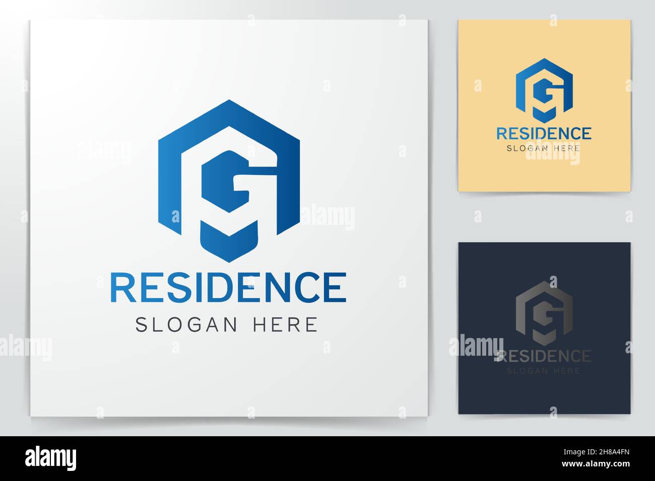 Letter G Logo Designs Inspiration, Vector Illustration Stock Vector ...