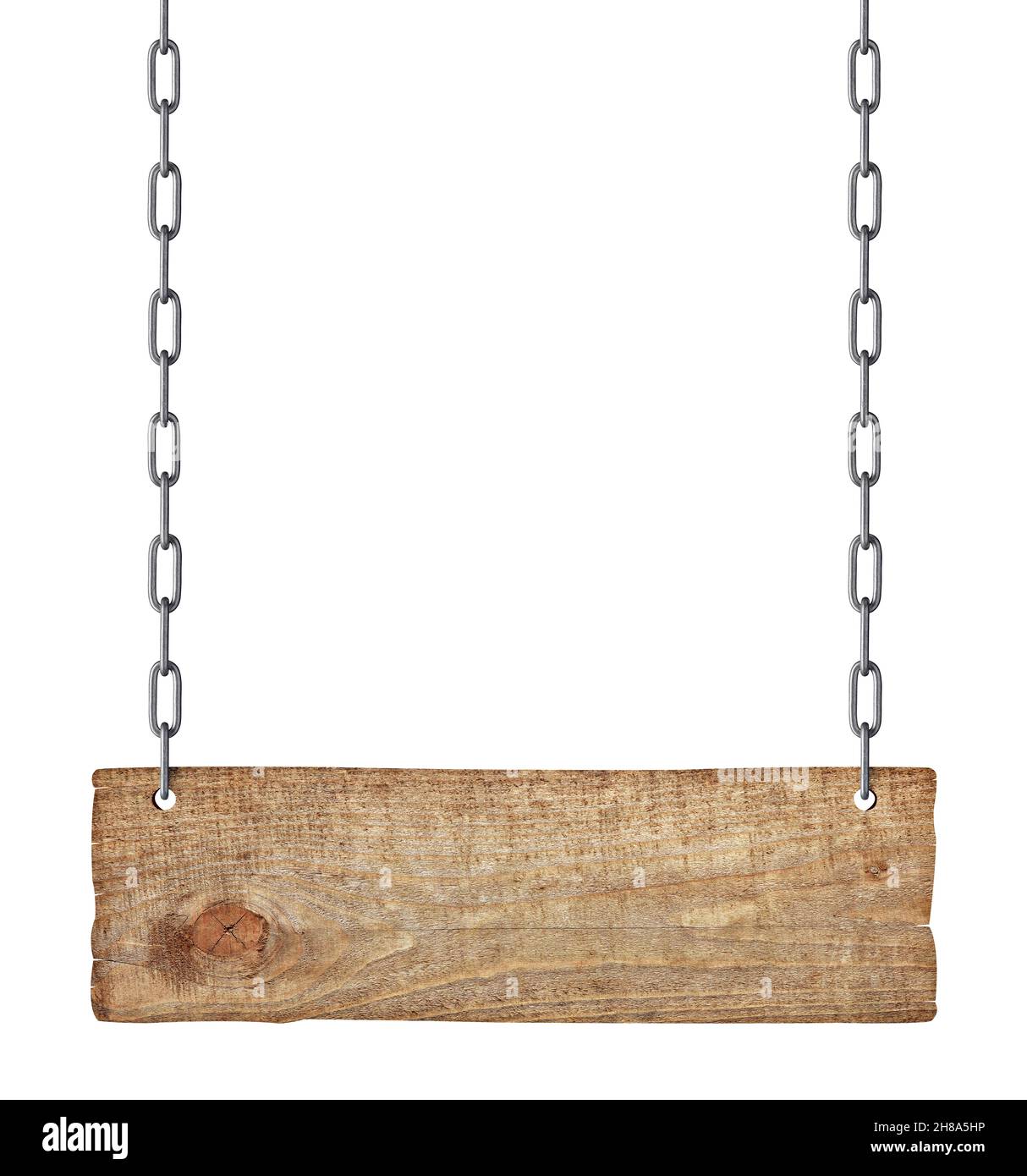 wooden sign chain ropesignboard signpost Stock Photo - Alamy