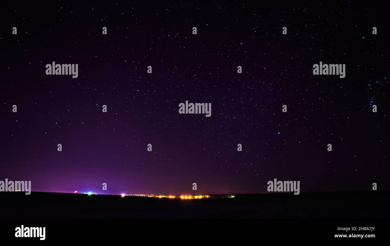 Real Night Sky Stars Background Texture Stock Photo - Alamy