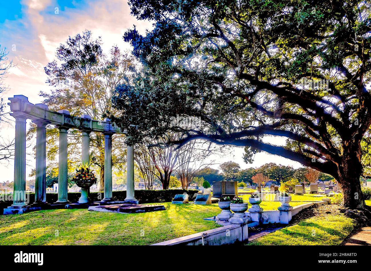 The Bellingrath-Morse Memorial is pictured at Magnolia Cemetery, Nov ...