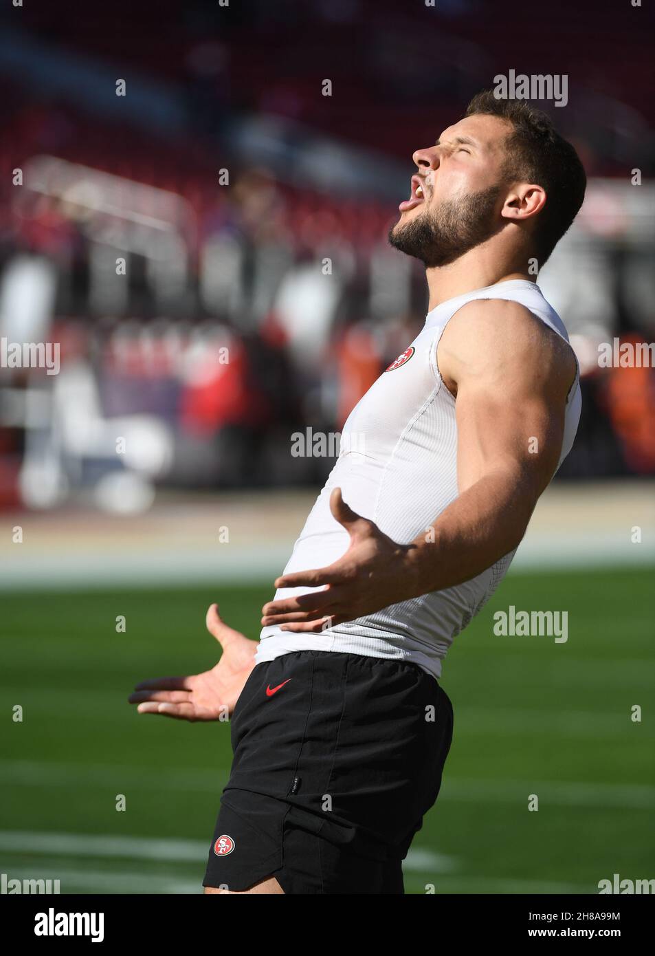 Santa Clara, United States. 28th Nov, 2021. San Francisco 49ers ...