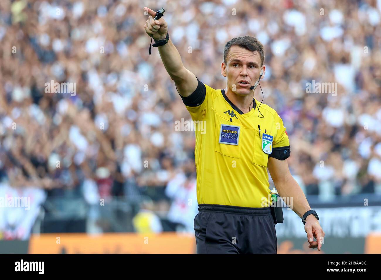 SP - Sao Paulo - 11/28/2021 - BRAZILIAN A 2021, CORINTHIANS X ATHLETICO ...