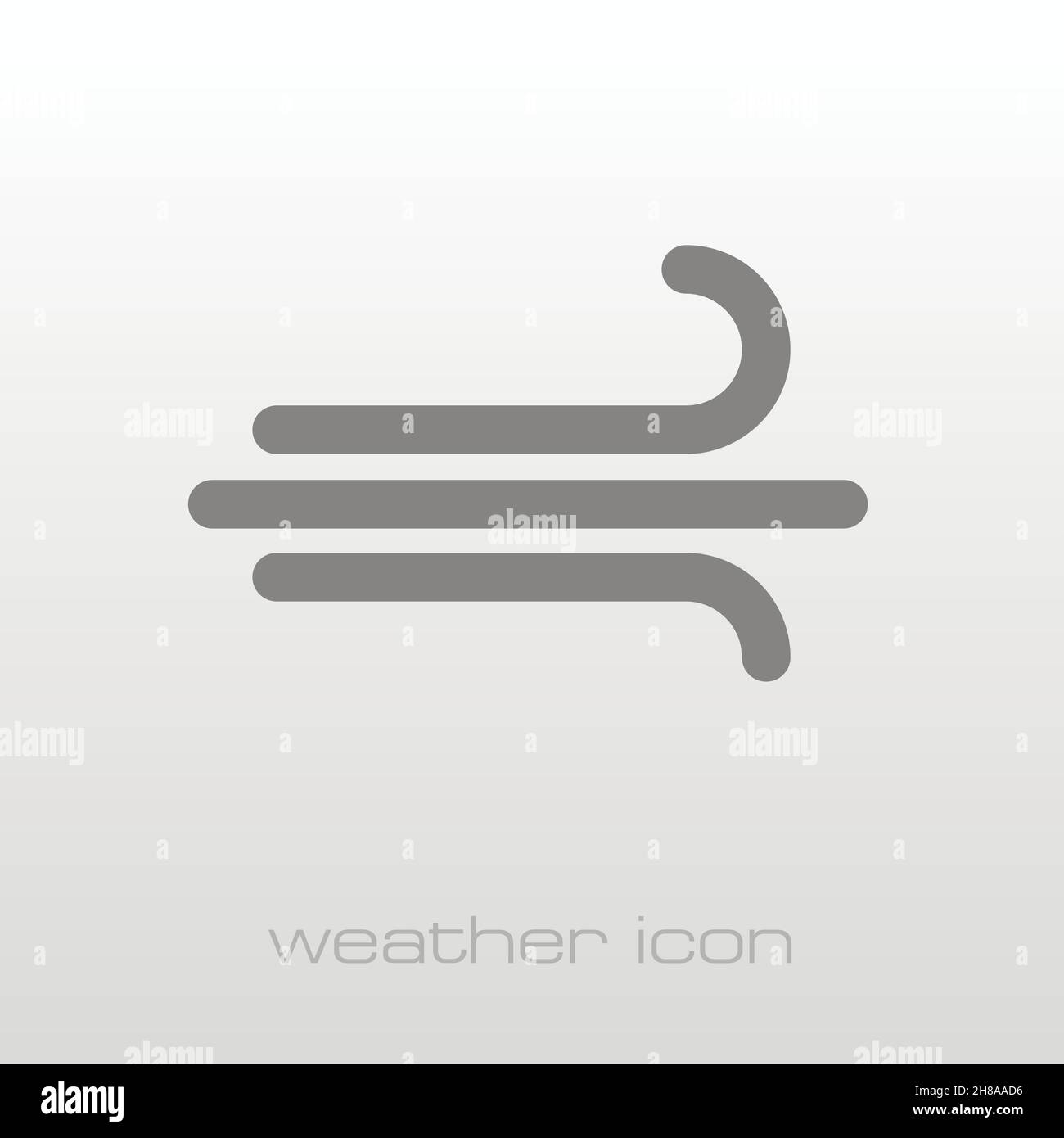 Wind outline icon. Meteorology. Weather. Vector illustration eps 10 ...