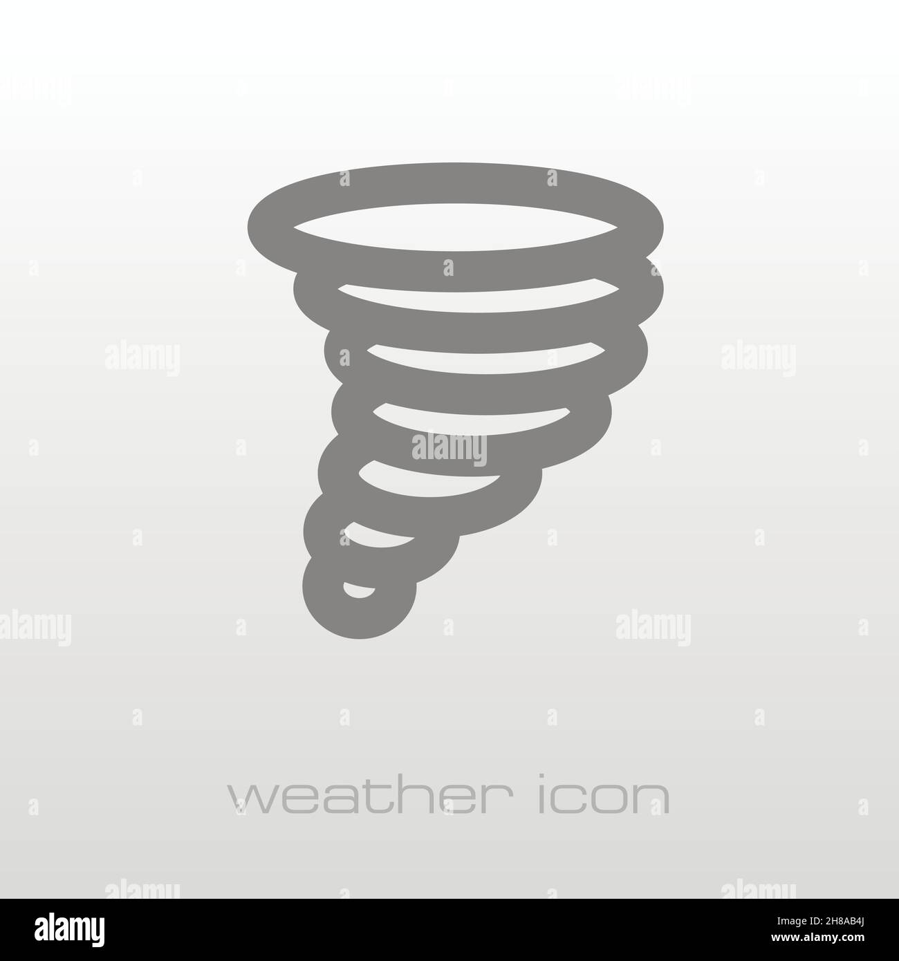 Tornado funnel Black and White Stock Photos & Images - Alamy