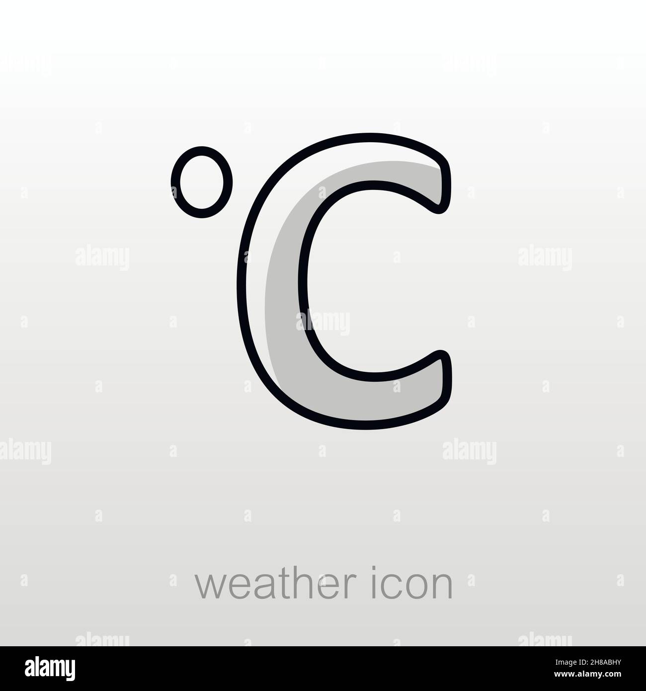 Measuring degrees Stock Vector Images - Alamy