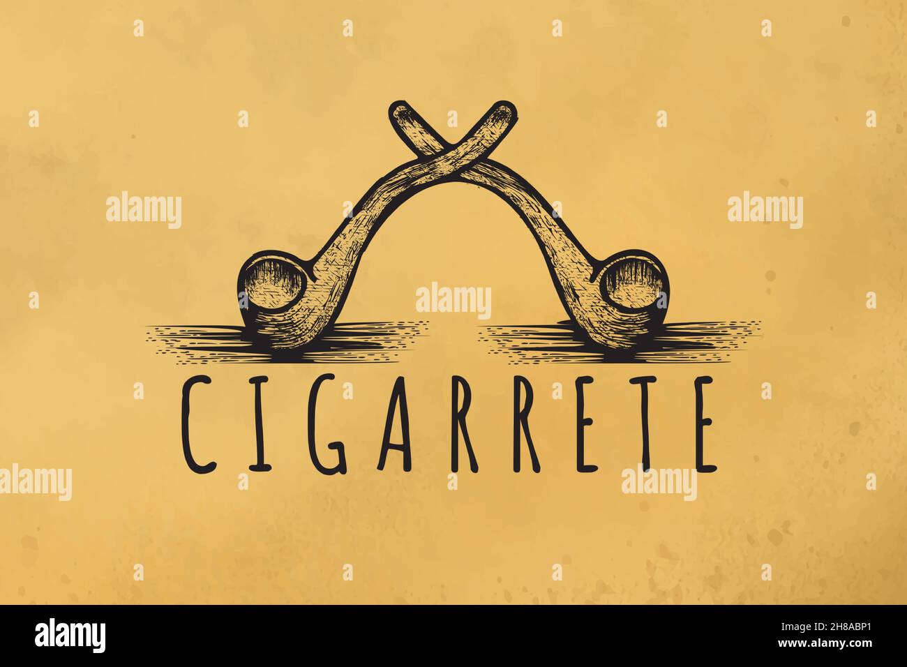 Emblem pipe smoke hi-res stock photography and images - Alamy