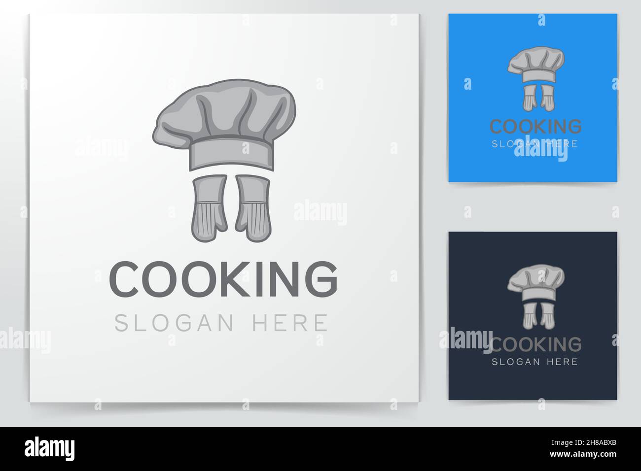 kitchen, chef logo Designs Inspiration Isolated on White Background ...