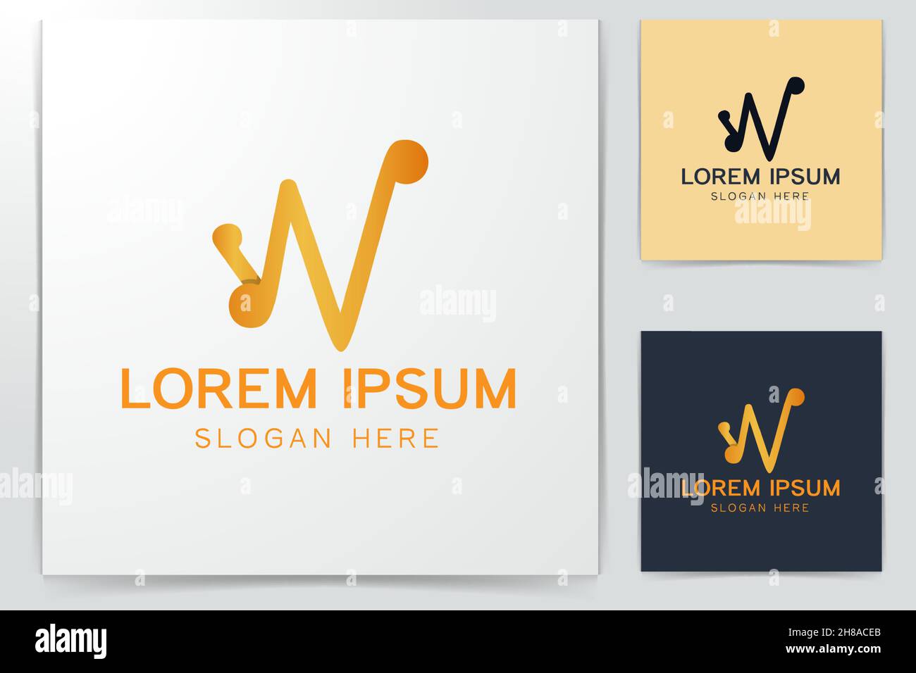 Letter W logo design inspiration Stock Vector Image & Art - Alamy