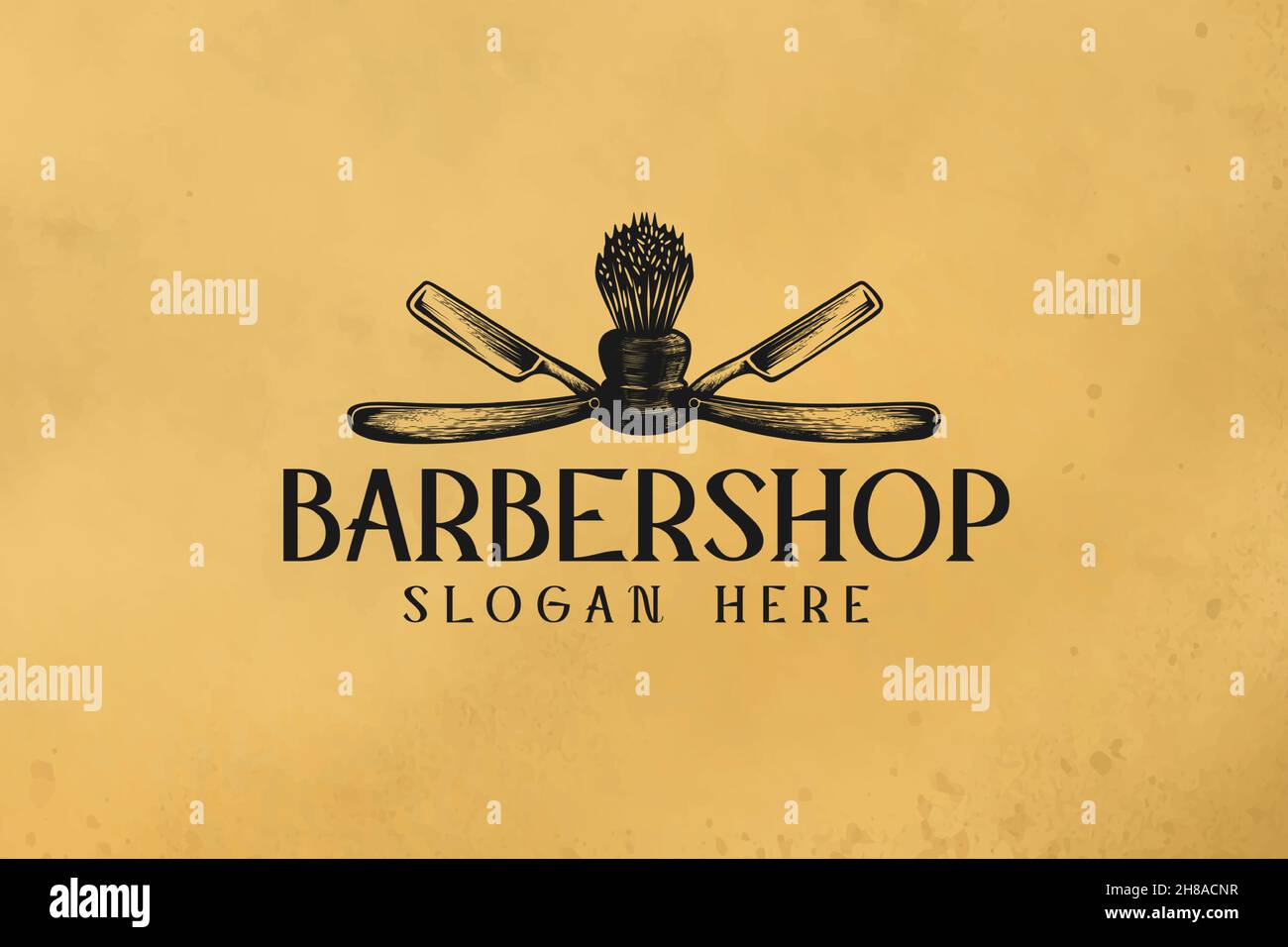 barber logo design inspiration Stock Vector Image & Art - Alamy