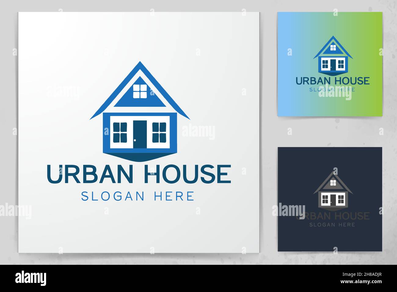 house logo Designs Inspiration Isolated on White Background Stock ...