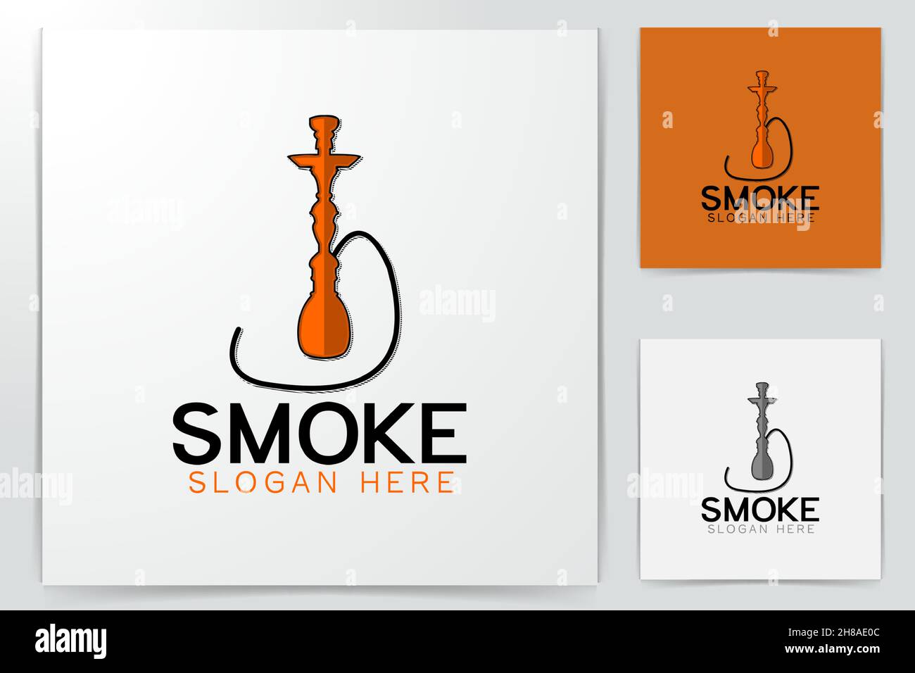 shisha logo Designs Inspiration Isolated on White Background Stock ...