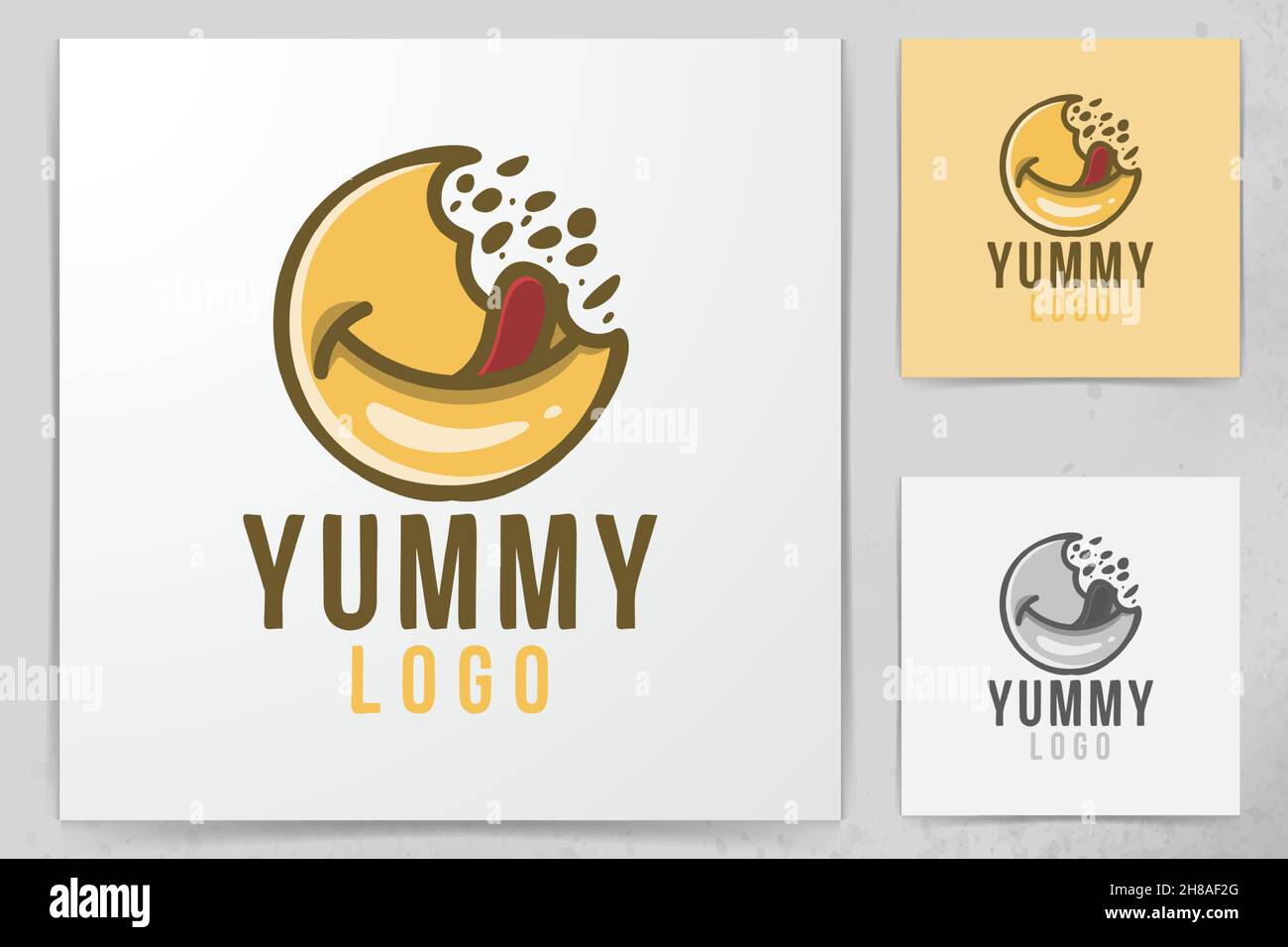 Yummy 56 Creative Logos Inspired By Food And Drink Food And Beverage