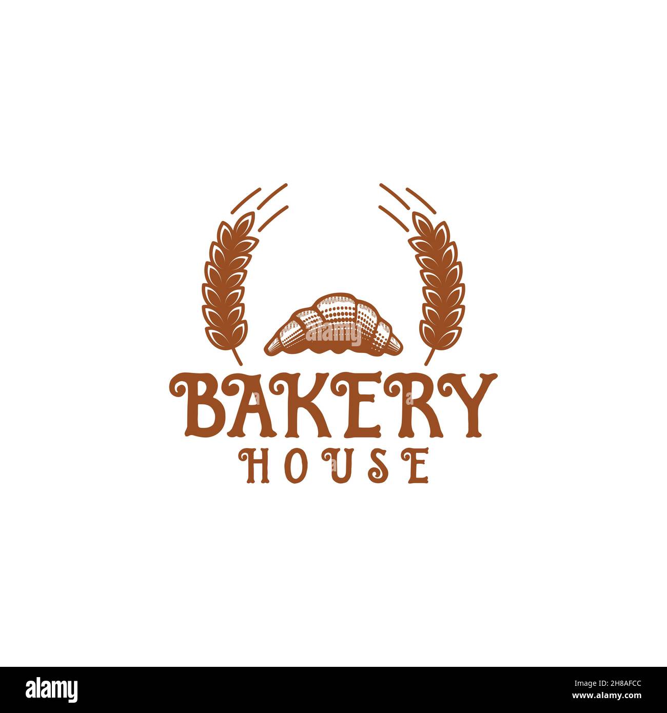croissant bakery, baguette, bread, vintage bakery logo Ideas ...