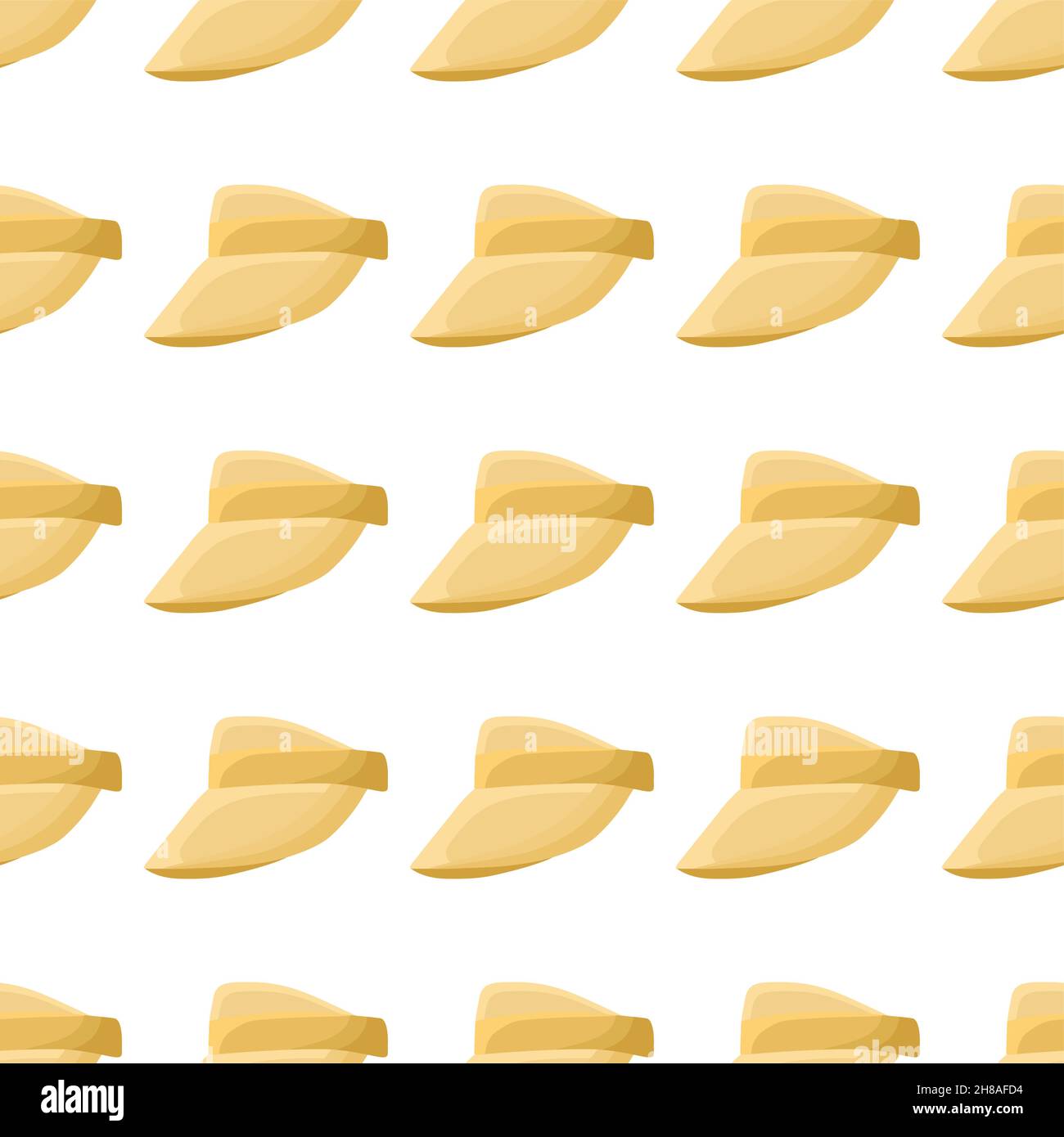 Illustration on theme colored pattern hats visor, beautiful caps in ...