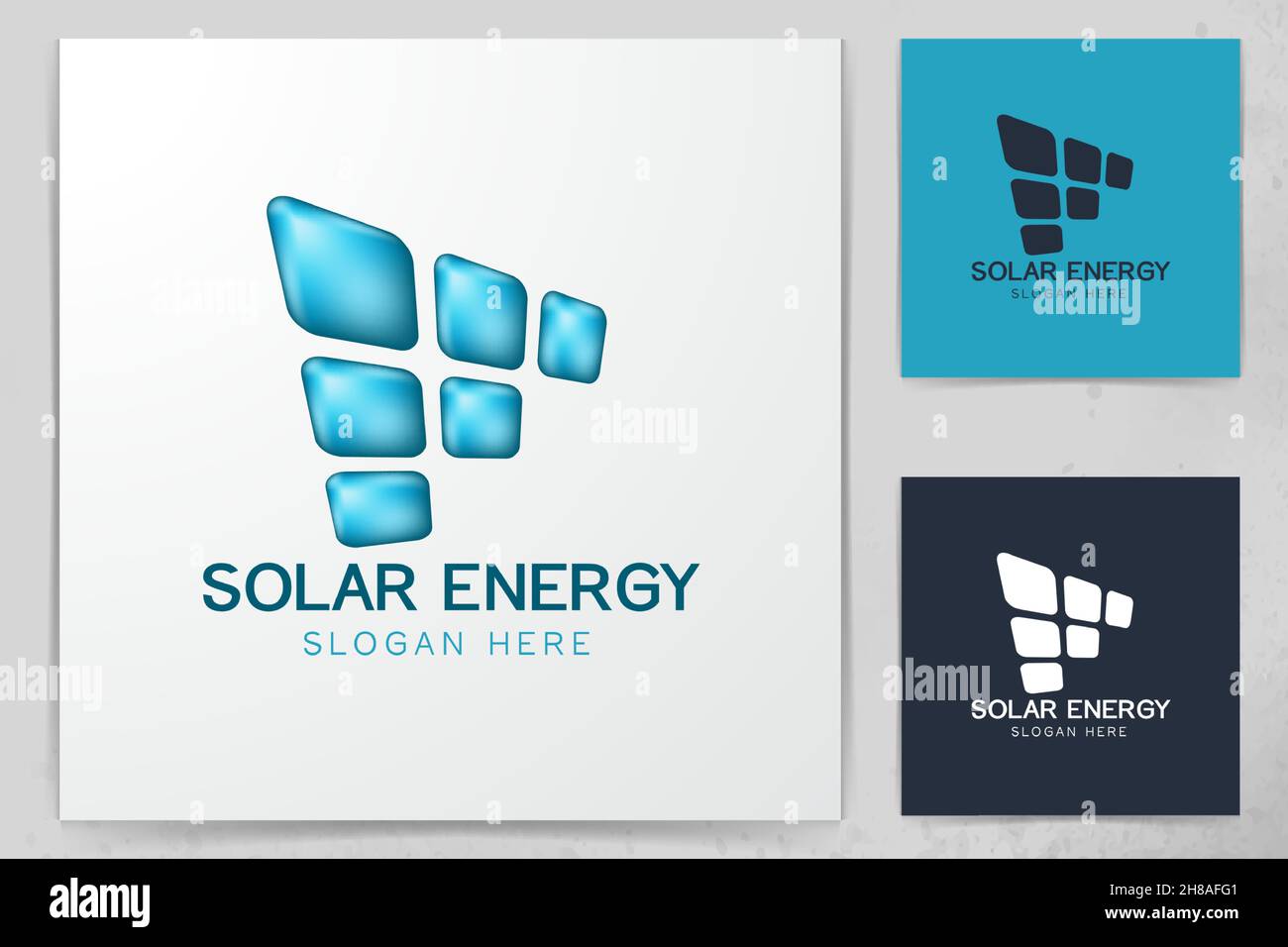 solar logo design inspiration Stock Vector Image & Art - Alamy