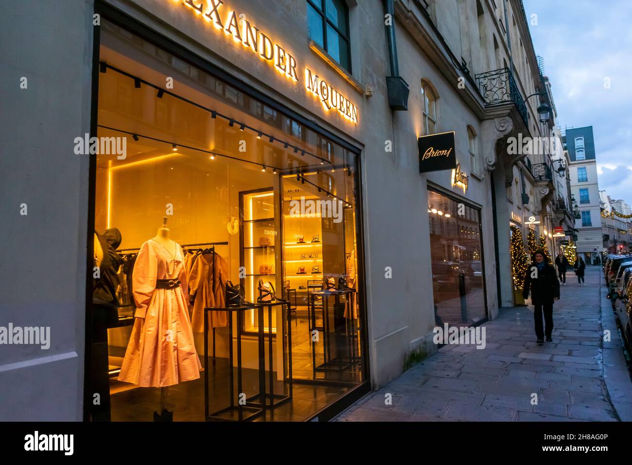 Paris, France, Street Scenes, (Rue Saint Honoré), "Alexander McQueen ...