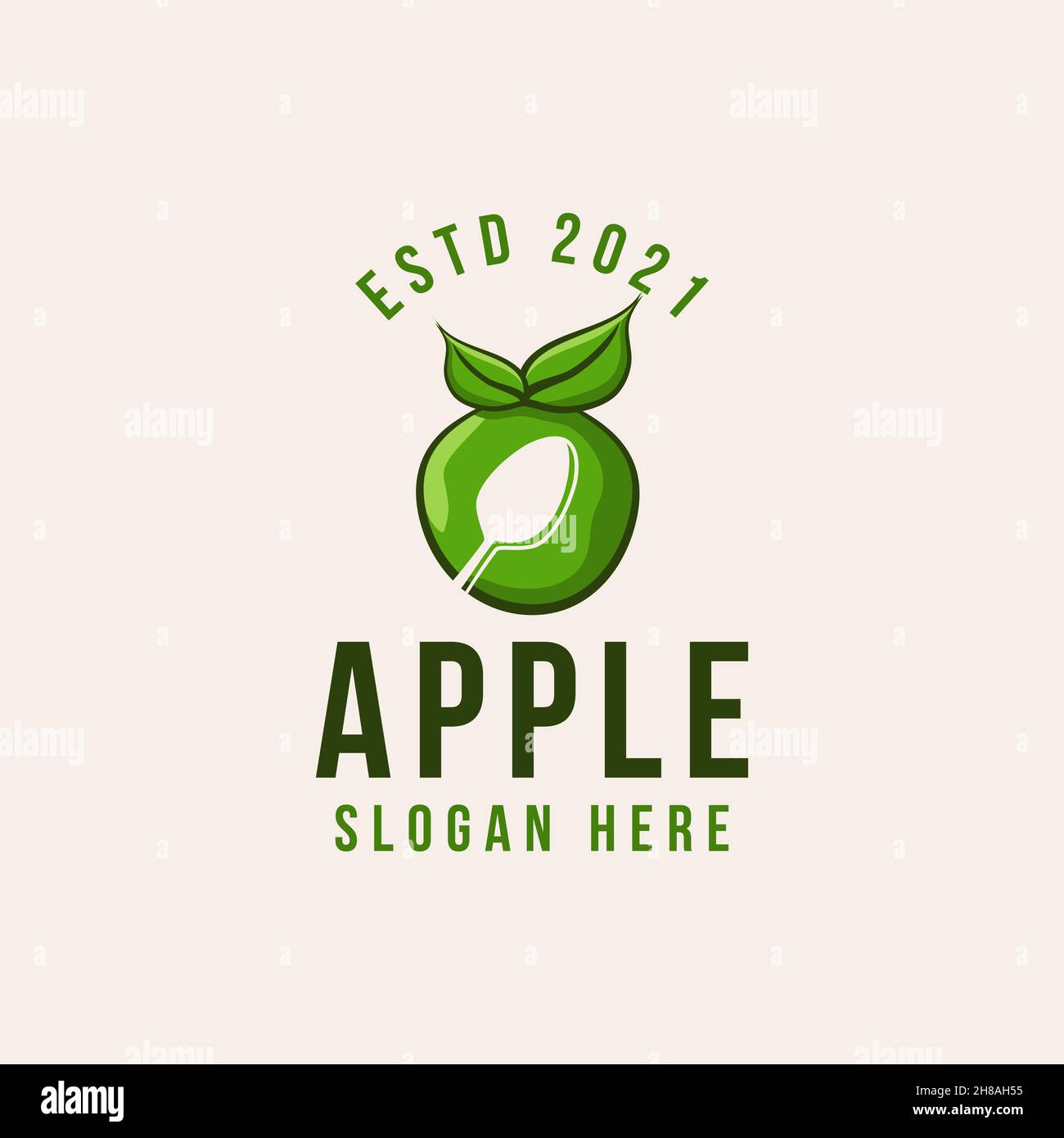 apple fruit logo design, vector illustration Stock Vector Image & Art ...
