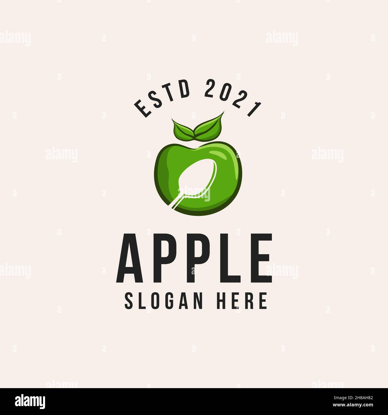 apple fruit logo design, vector illustration Stock Vector Image & Art ...