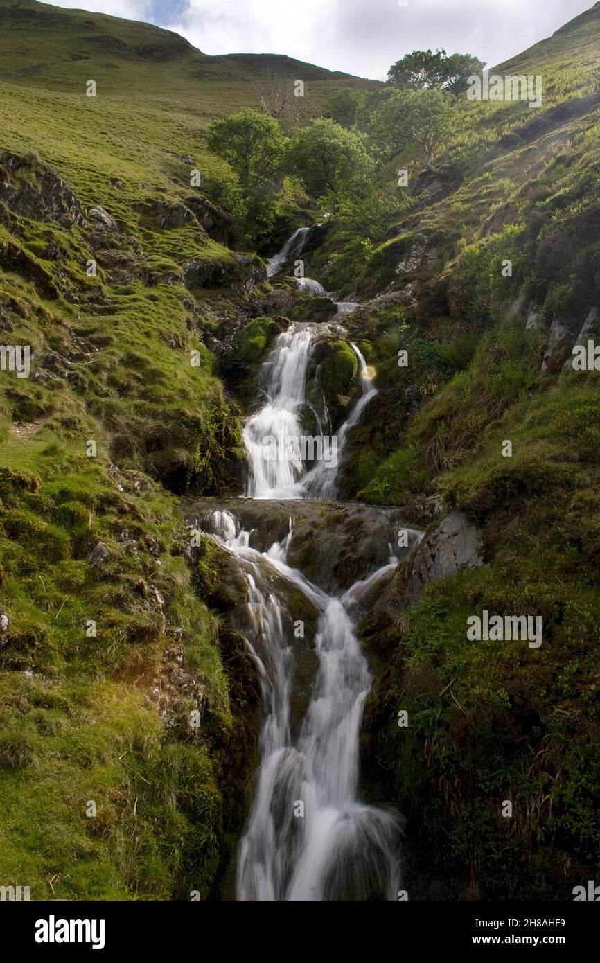 Dalveen Pass in the Lowther Hills valley of Carronbridge, Dumfries ...