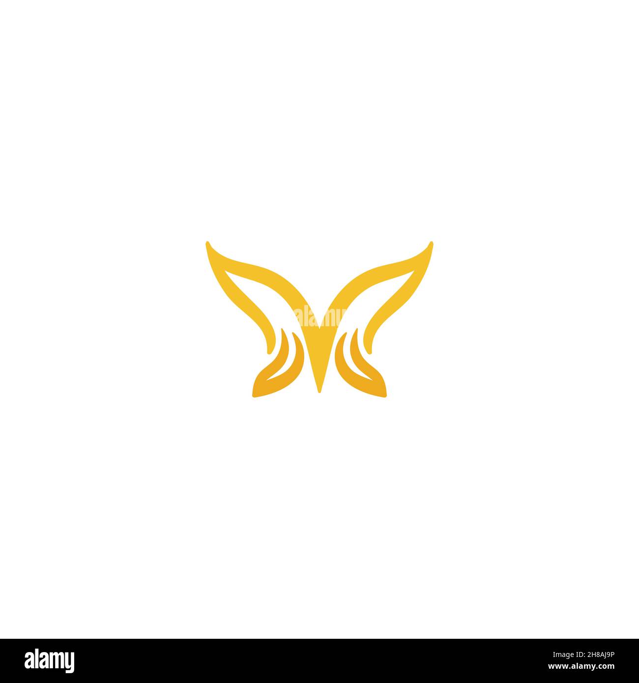 Colorful butterfly logo Ideas. Inspiration logo design. Template Vector ...