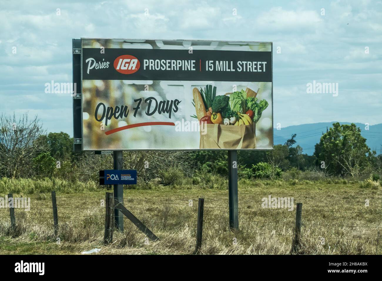 Bruce Highway, Townsville to Mackay, Queensland, Australia - November ...
