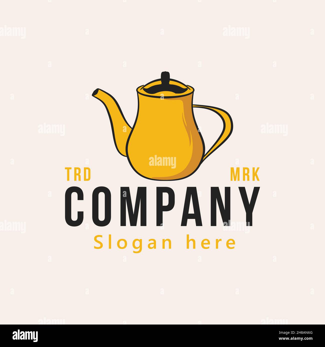 Teapot, japan tea, Vector Illustration isolated background Stock Vector ...